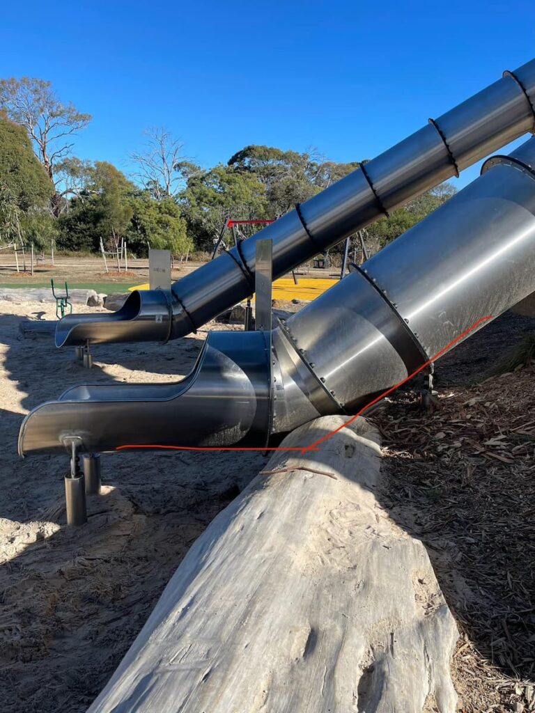 Council close slide at playground after local parents report injuries ...