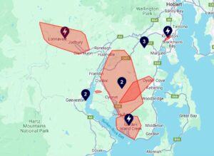 Severe weather causes power outages for over 2,000 across Huon Valley - Pulse Tasmania