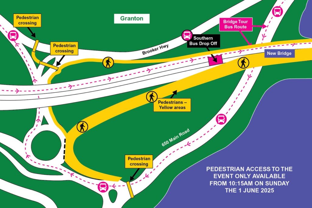 Thousands to walk new Bridgewater Bridge this weekend before it opens ...
