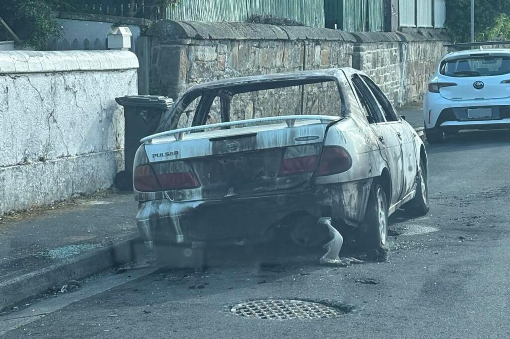 Car found burnt out after speeding off from police in Sandy Bay - Pulse ...