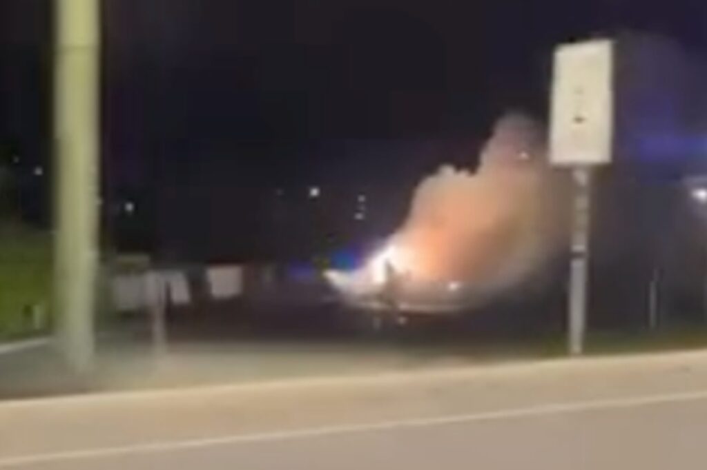 Police probe suspicious blaze after two cars found burning in Goodwood ...