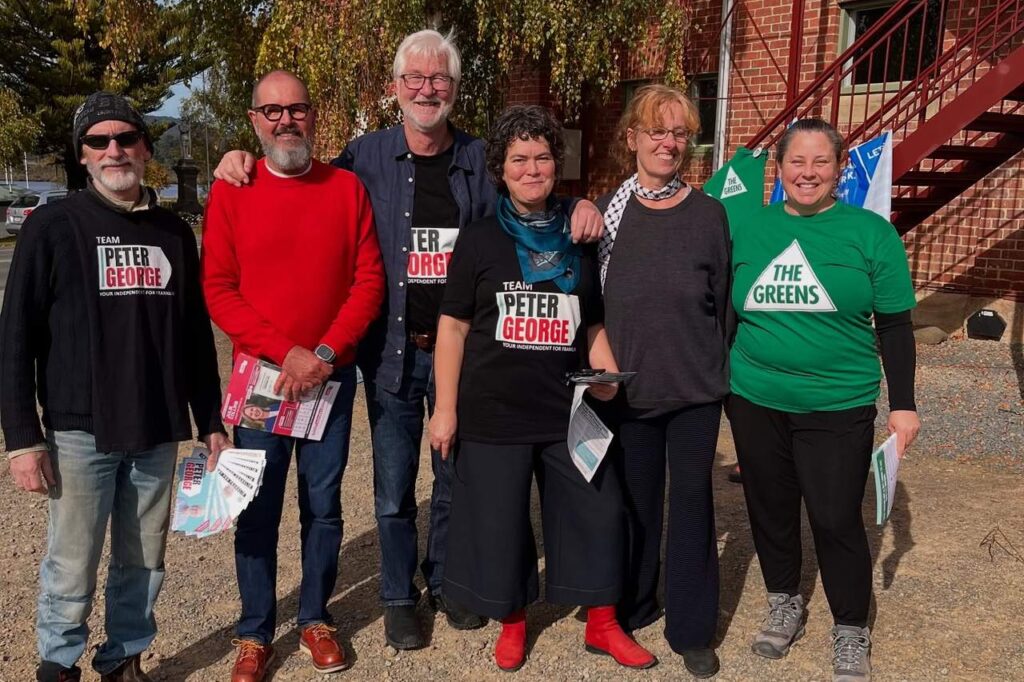 ‘The tide has changed’, says Peter George as Labor set to win Franklin ...