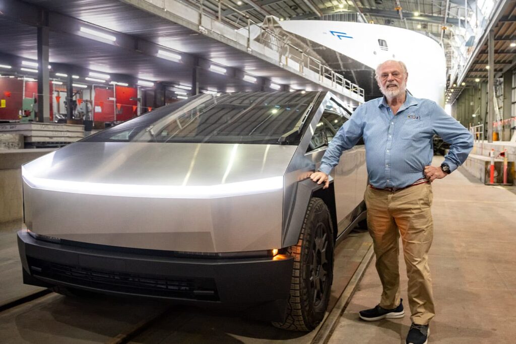Tesla Cybertruck electric ute spotted in Hobart as it makes its ...