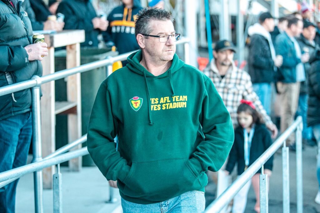 Dean Winter booted from Yes AFL Team Yes Stadium Facebook group - Pulse Tasmania