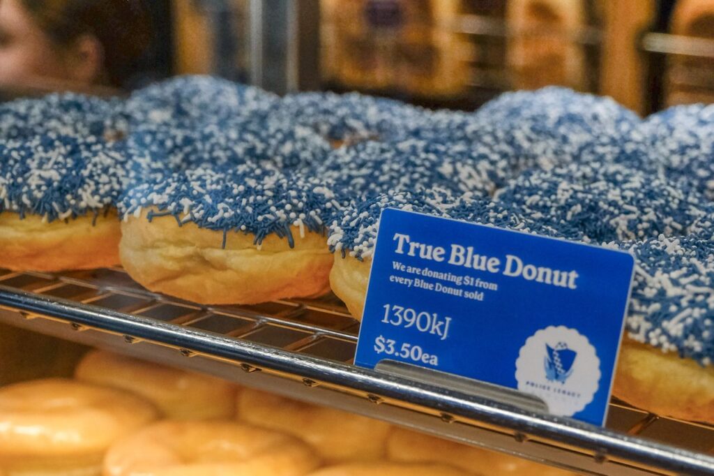 Banjo’s blue donut campaign raising funds for Tasmanian police families ...