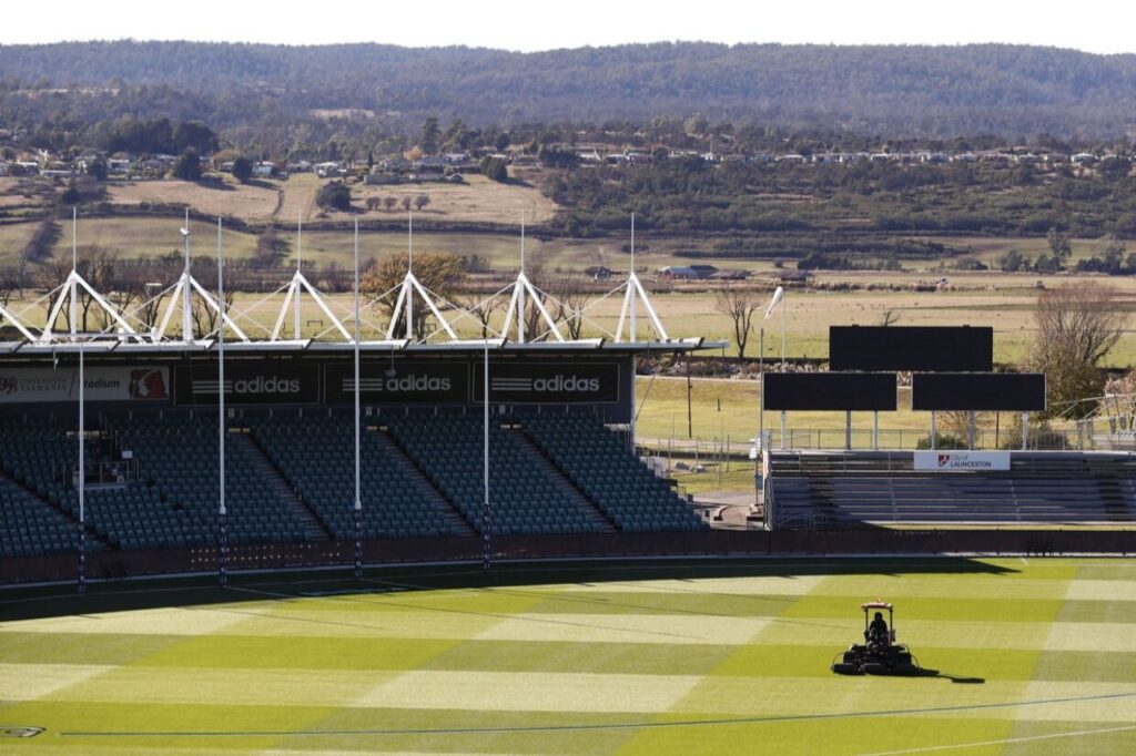 Fears industrial action could cut power to UTAS Stadium during crucial ...