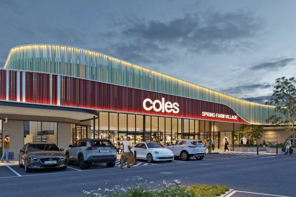 Spring Farm Village signs Coles, Chemist Warehouse ahead of 2026 ...