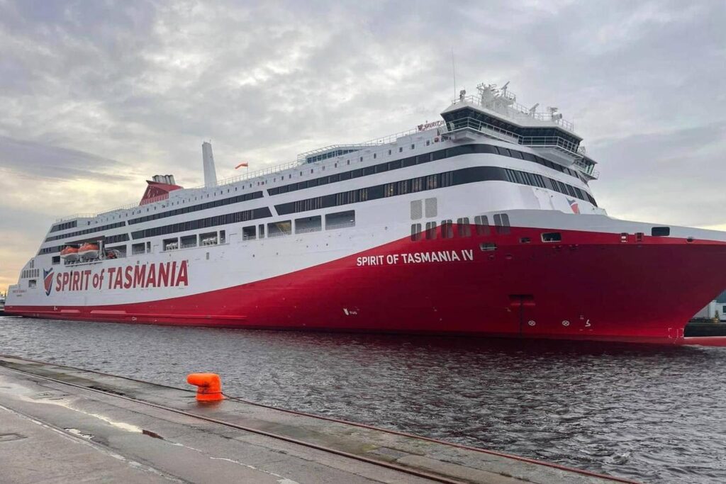 Revealed: New Spirit of Tasmania ferry to sail home ‘within days ...