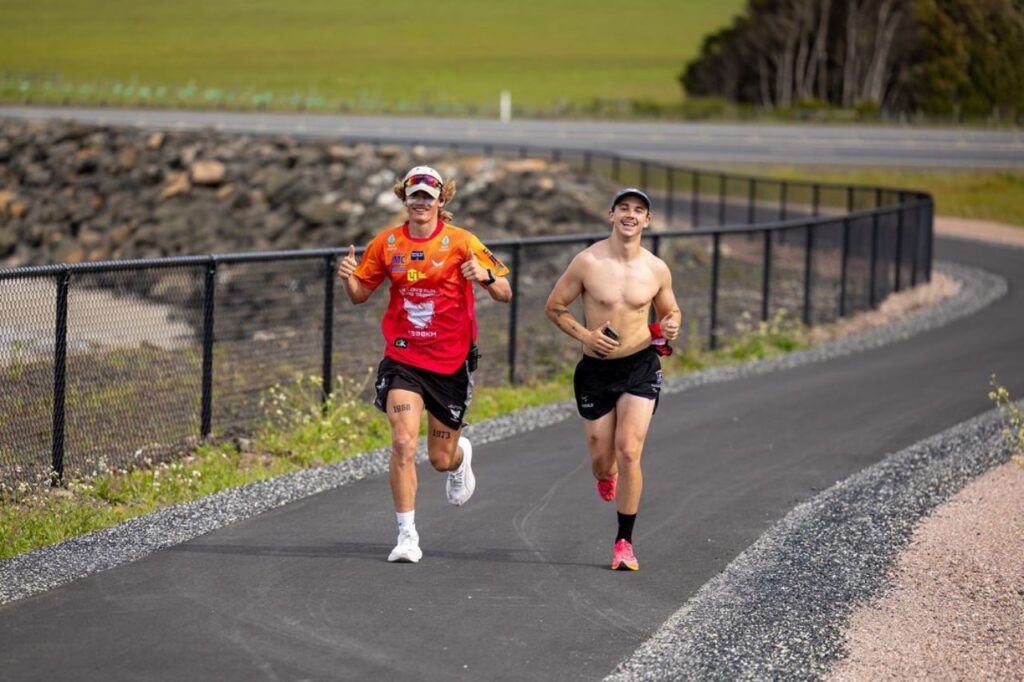 Dillon Goss raises $10,000 on first day of 1,326km charity run around ...