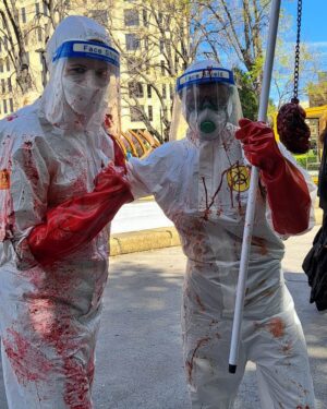 Dozens of zombies parade through Hobart CBD in annual Zombie March ...