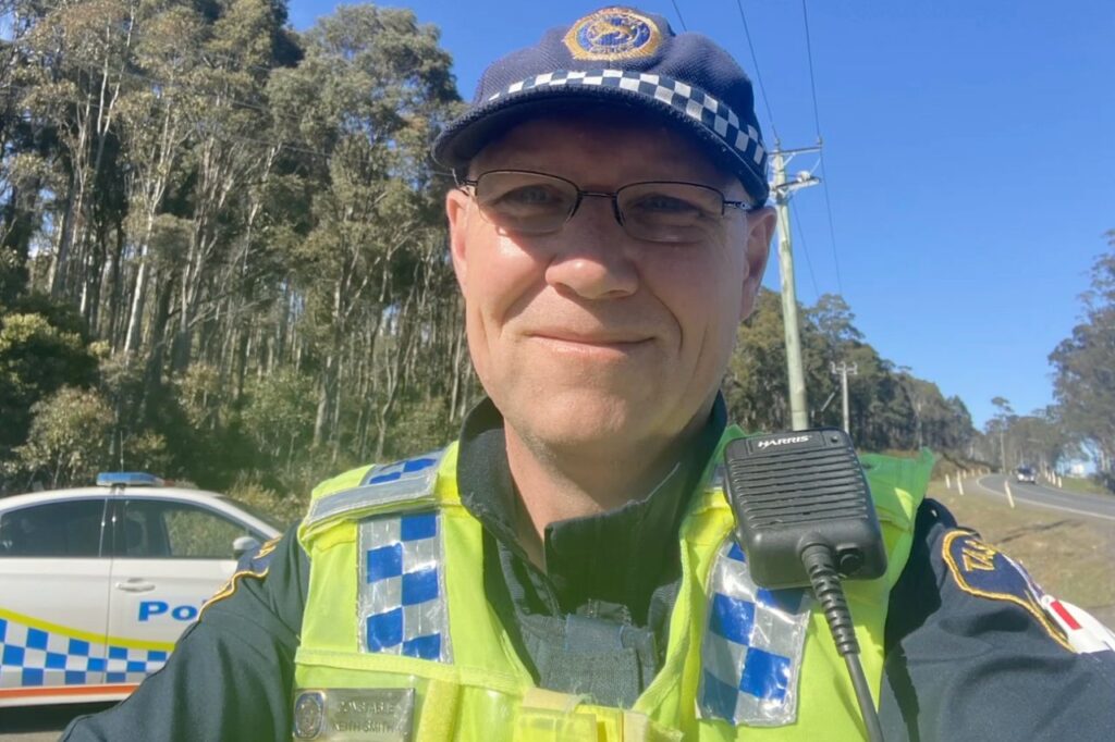 Tasmania Police honour veteran Constable Keith Smith at Devonport ...