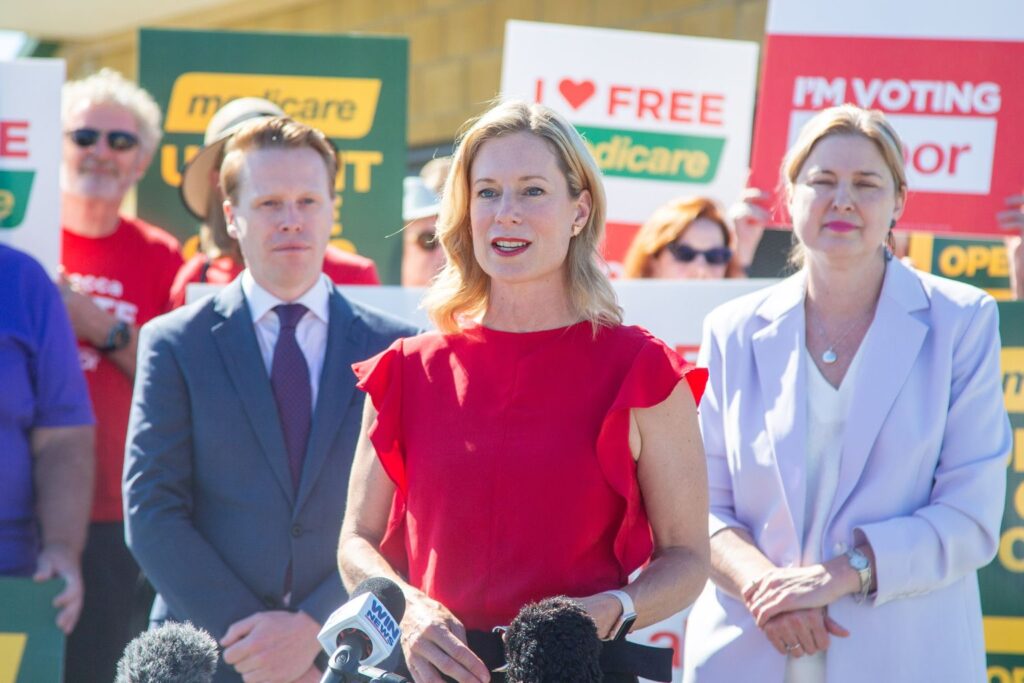 Labor kicks off campaign in key Tasmanian seat with focus on healthcare ...