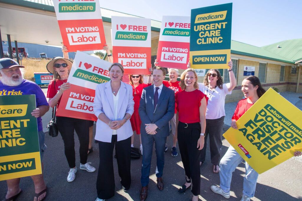 Labor kicks off campaign in key Tasmanian seat with focus on healthcare ...