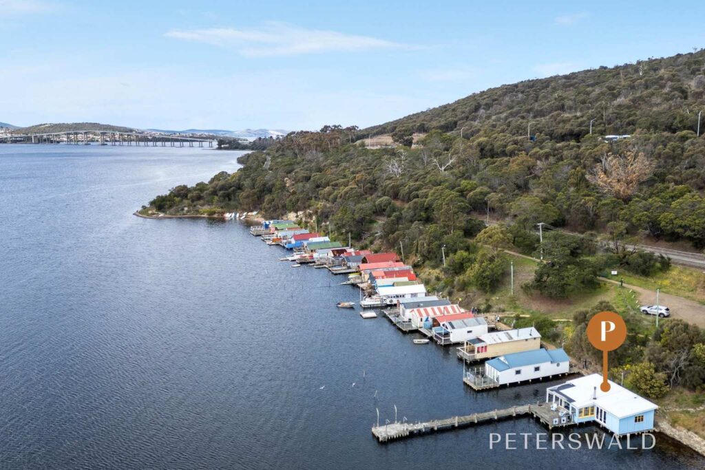 Iconic Hobart waterfront boatshed hits market - but buyers can’t live ...