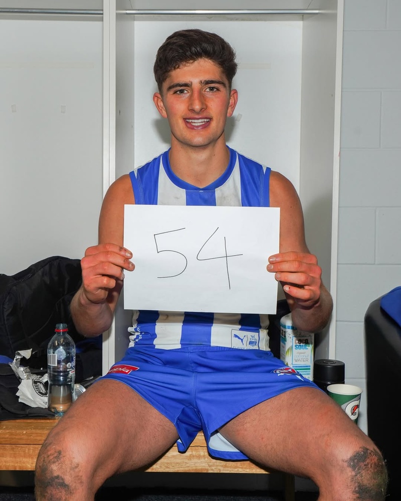 Harry Sheezel equals AFL record in Roos’ farewell to Hobart - Pulse ...