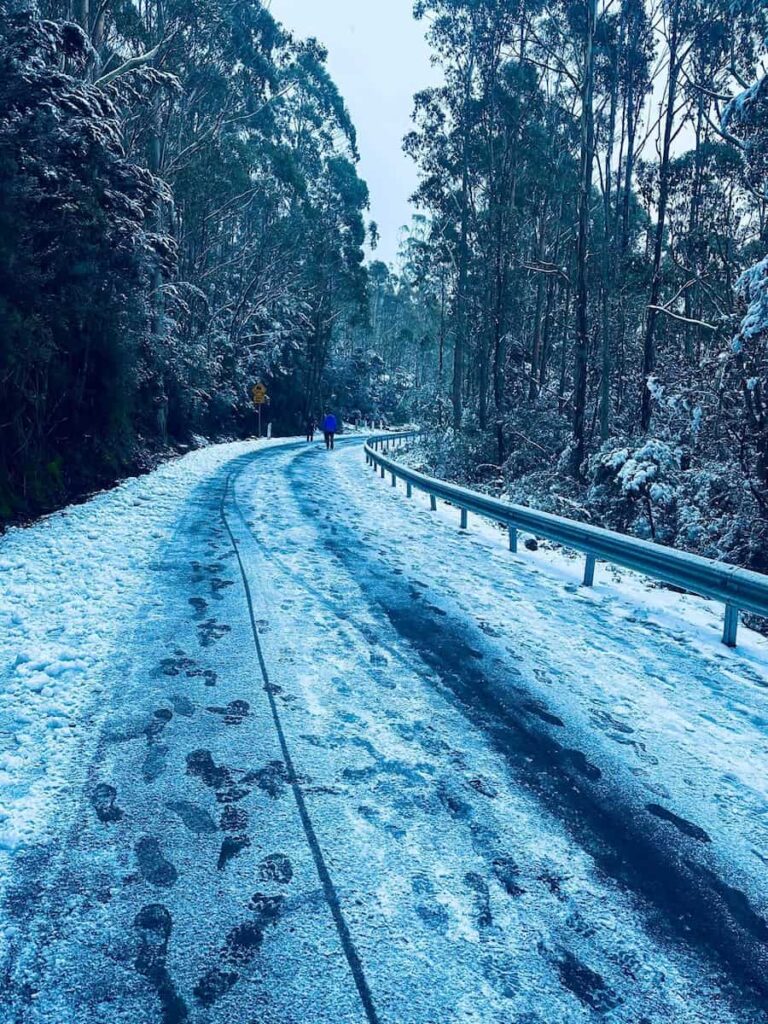 Tasmania a ‘winter wonderland’ as snow falls to 400m - Pulse Tasmania