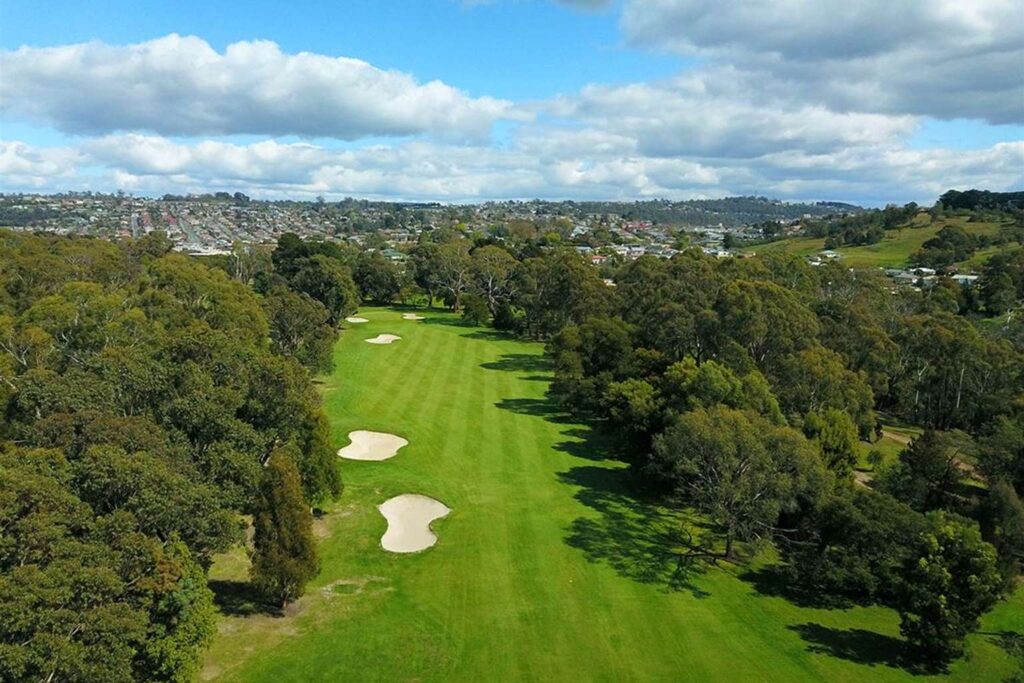 Significant damage after young motorbike rider tears up Launceston Golf ...