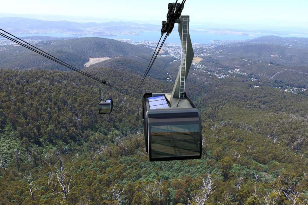 Document reveals government plans to revive Mt Wellington cable car ...