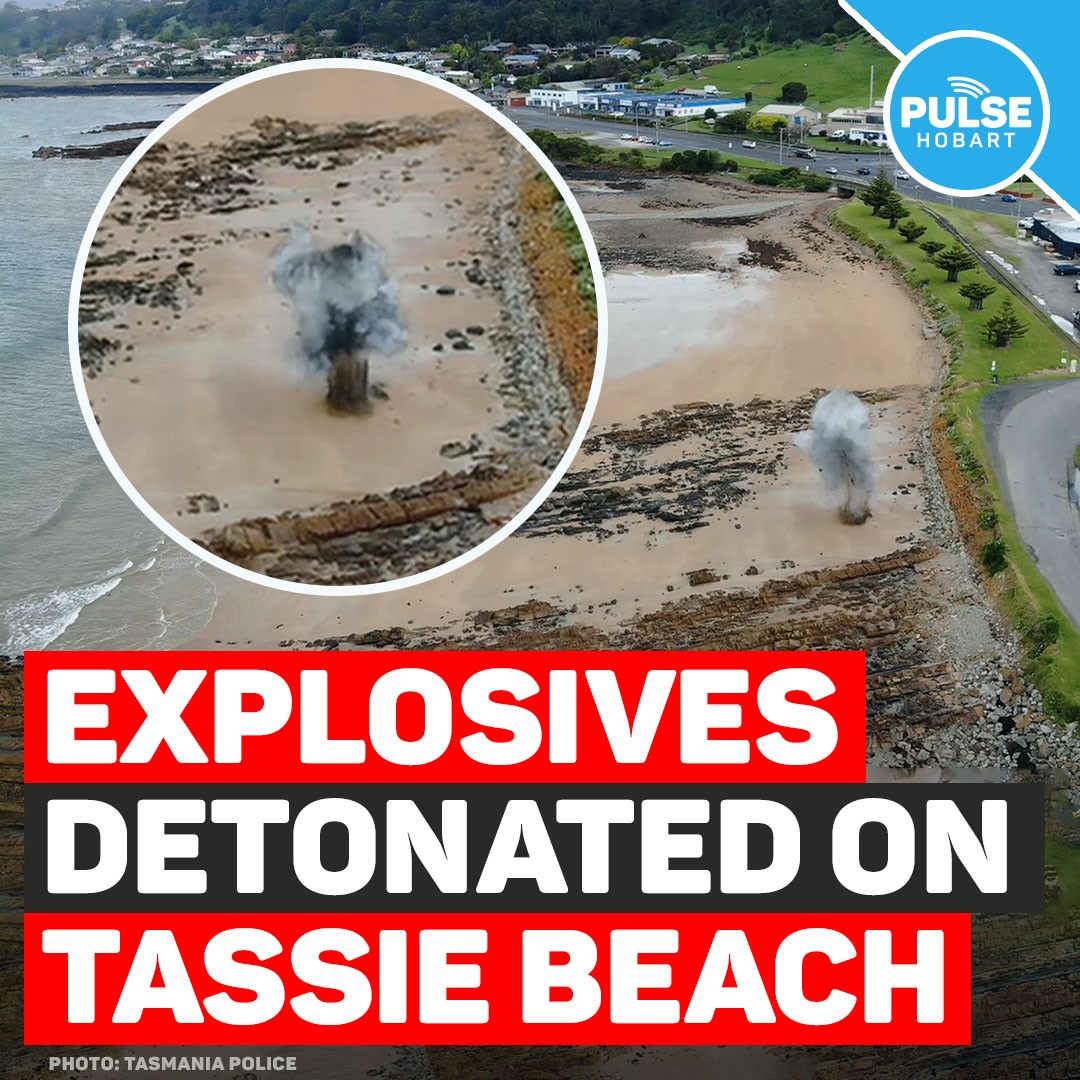 Explosives Detonated On Tassie Beach - Pulse Tasmania