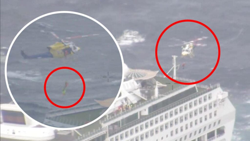 WATCH: ‘Major rescue’ from cruise ship off coast of Tasmania - Pulse ...