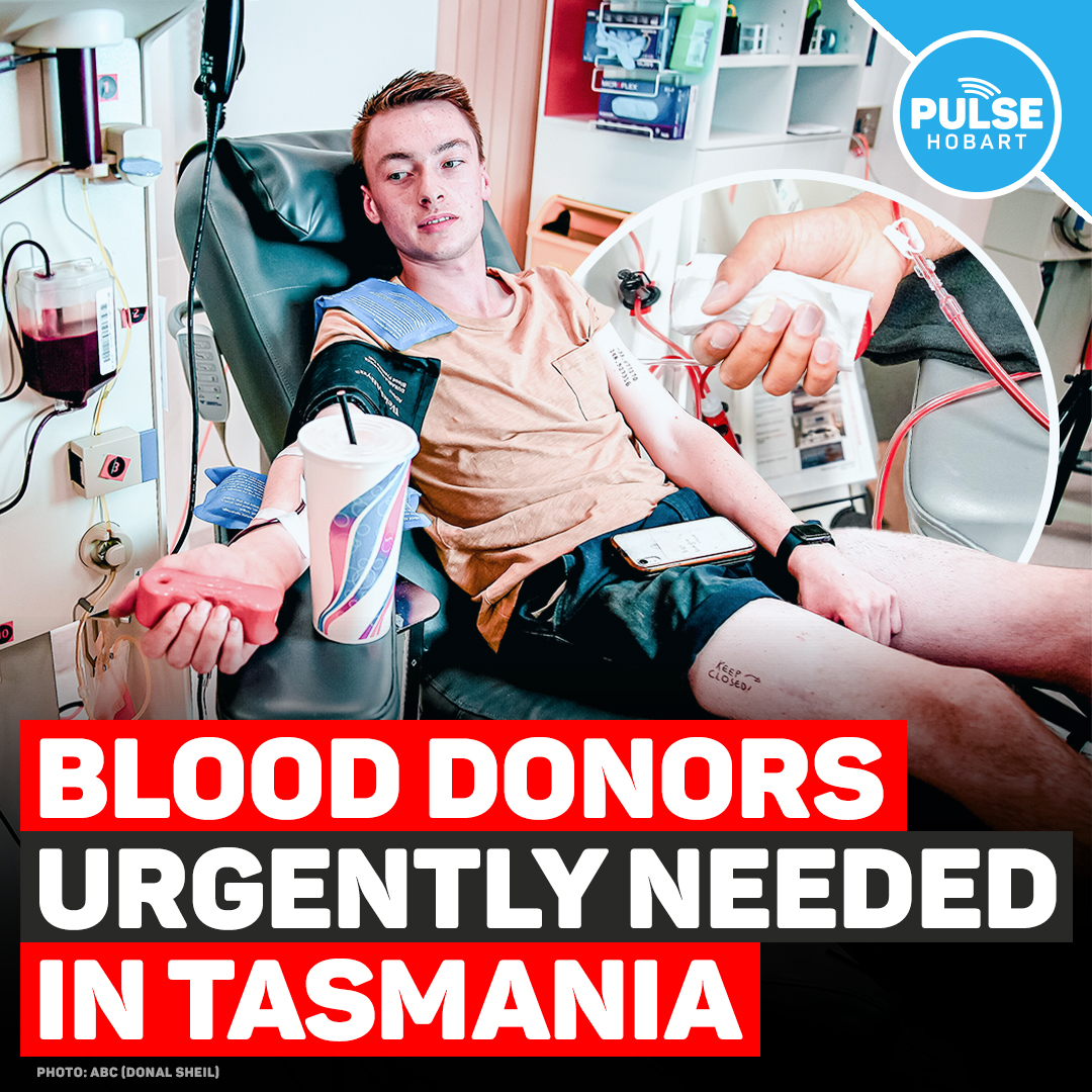 Blood Donors Urgently Needed In Tasmania - Pulse Tasmania