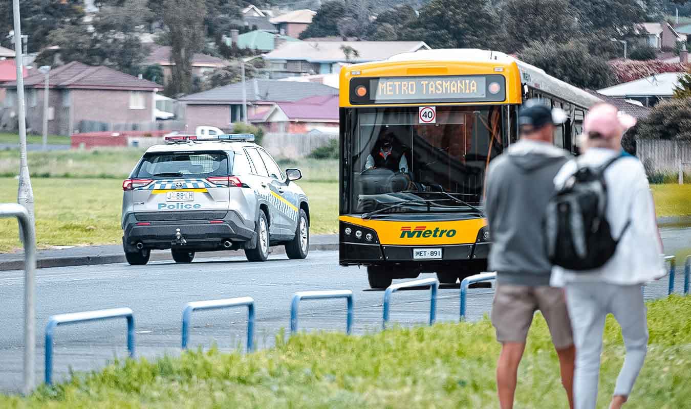 Dangerous rock attacks force suspension of Metro bus routes to Hobart ...