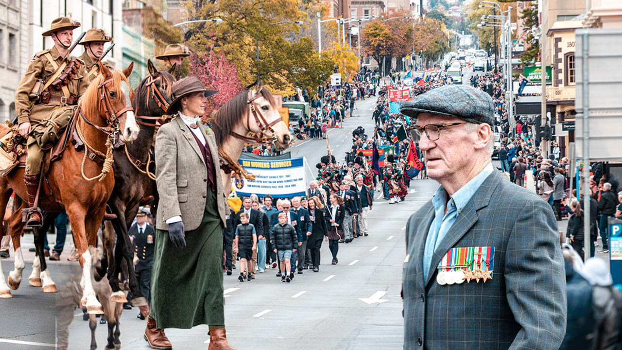 70+ PHOTOS: Hobart commemorates ANZAC Day - Pulse Tasmania