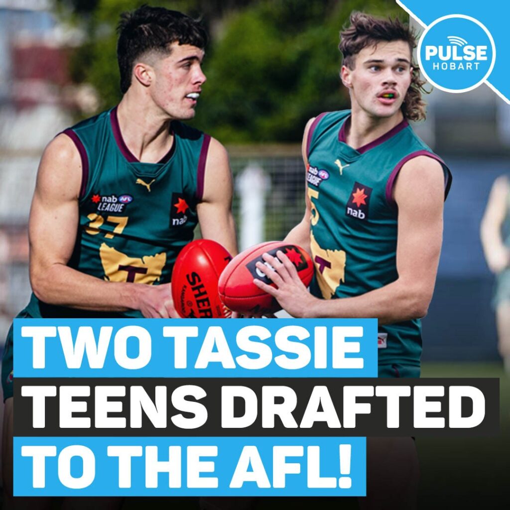 Two Tassie Teens Drafted To The AFL - Pulse Tasmania