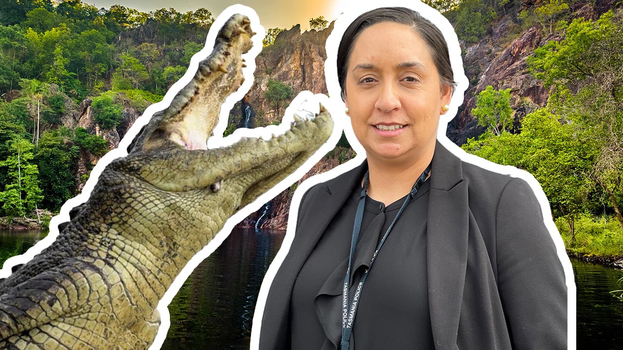 Tasmanian police officer saves man from crocodile attack on NT vacation ...