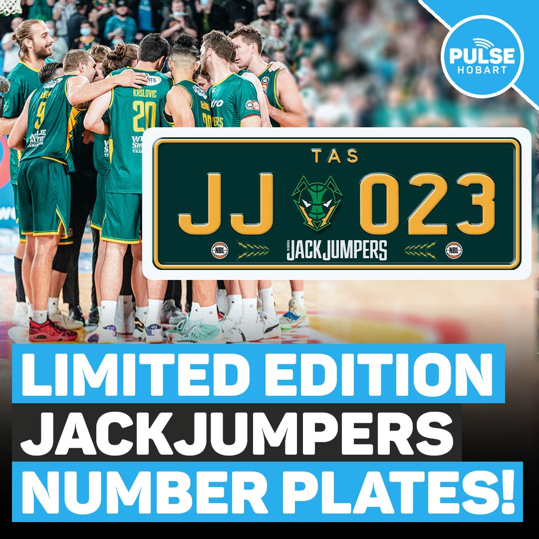 JackJumpers Launch Limited Edition Number Plates - Pulse Tasmania
