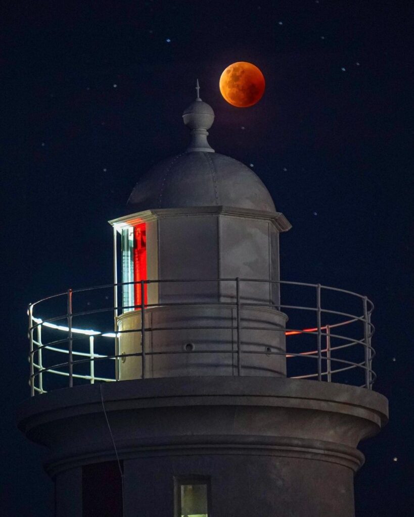 Incredible Blood-Red Moon Over Tasmania - Pulse Tasmania