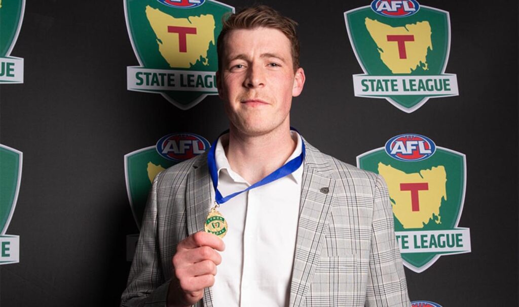 Sam Siggins named Tassie’s best State League player - Pulse Tasmania