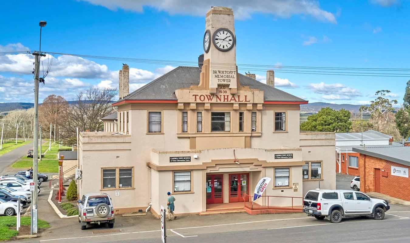 ‘Rare sale’: Entire Campbell Town Hall hits the market - Pulse Tasmania
