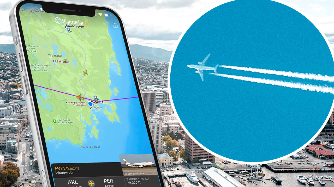 Plane over Tasmania becomes world’s ‘most tracked flight’ - Pulse Tasmania