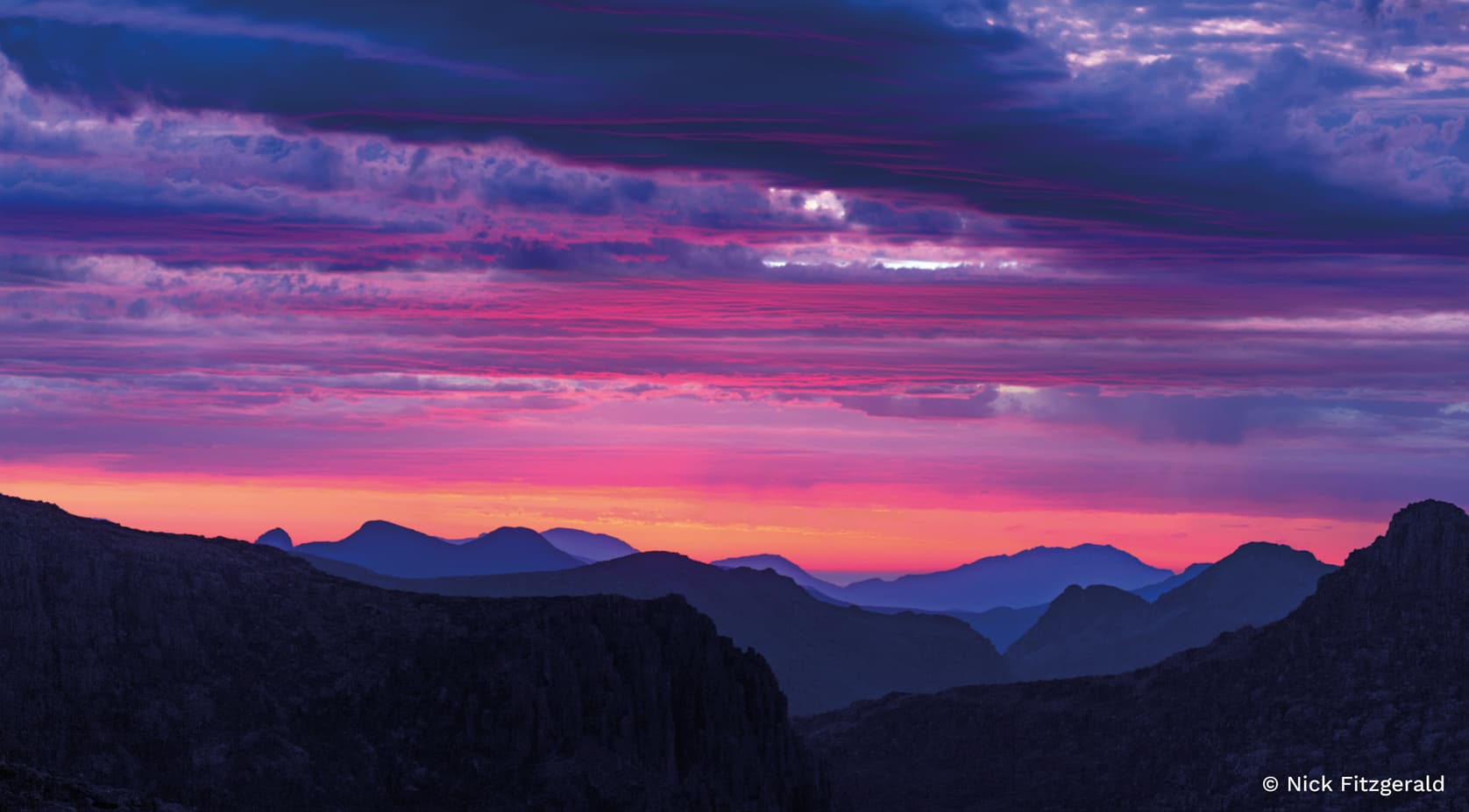 Spectacular image of Tasmanian sunset makes top weather calendar ...