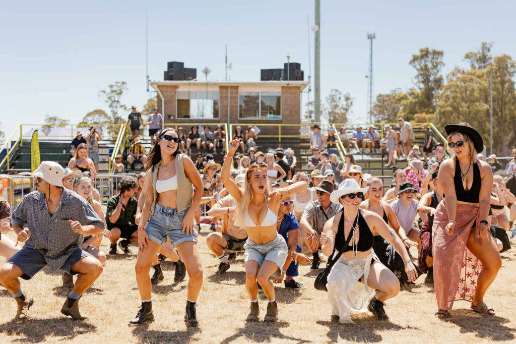 Biggest yet: Thousands flock to four-day Party in the Paddock festival ...