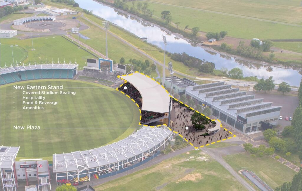 Launceston’s UTAS Stadium to undergo major transformation as $130 ...