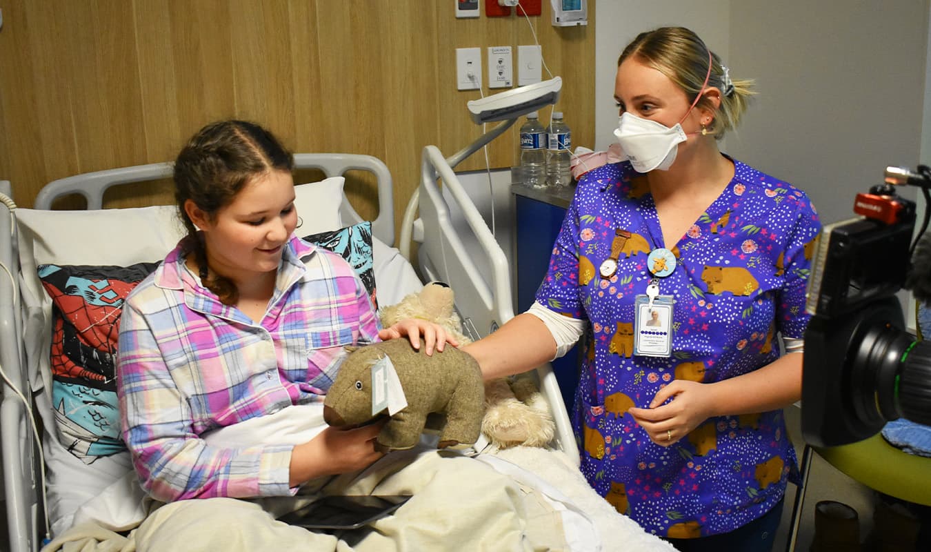 Children’s ward at Launceston General Hospital renamed the ‘Wombat Ward ...