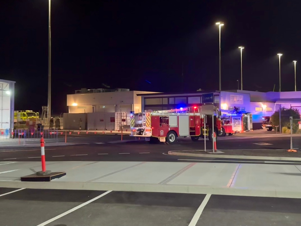 Firefighters called to late-night fire inside Hobart Airport terminal ...