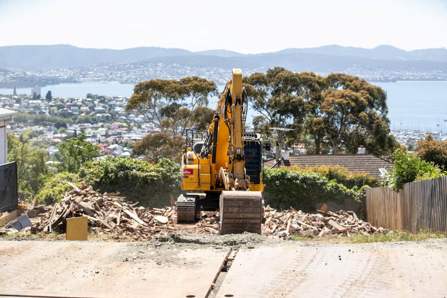 Homes next to Hobart’s Southern Outlet demolished to make way for fifth ...
