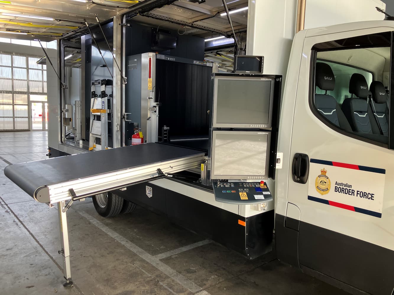 Australian Border Force deploys advanced x-ray unit to combat illicit ...
