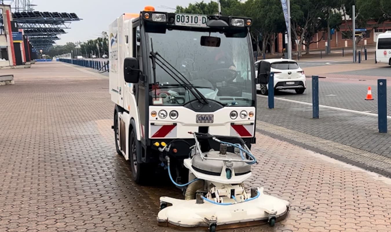Burnie Council purchases new $400k water jet street cleaner - Pulse ...