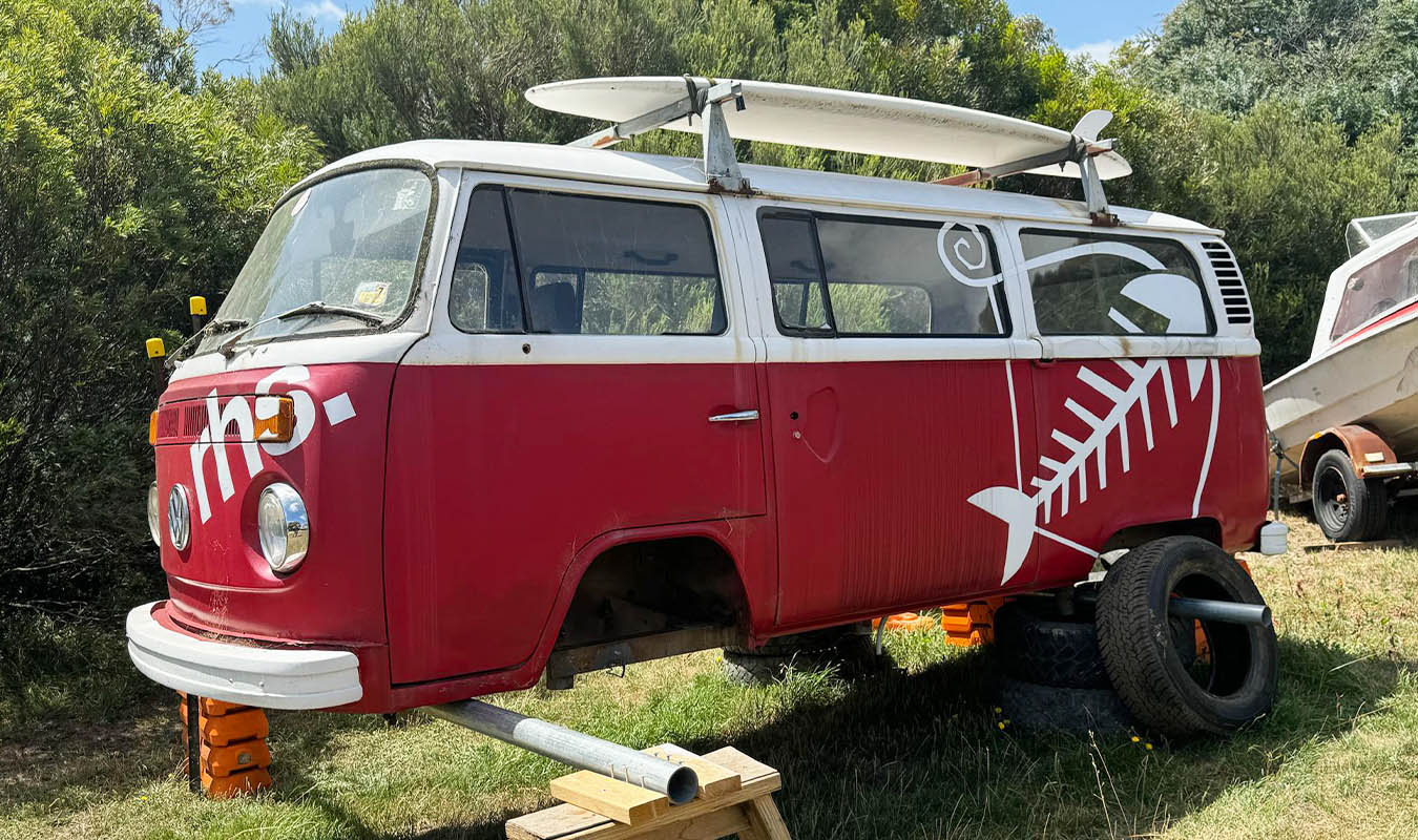 Hobart’s iconic Red Herring Kombi van finds new home after 27 years on ...
