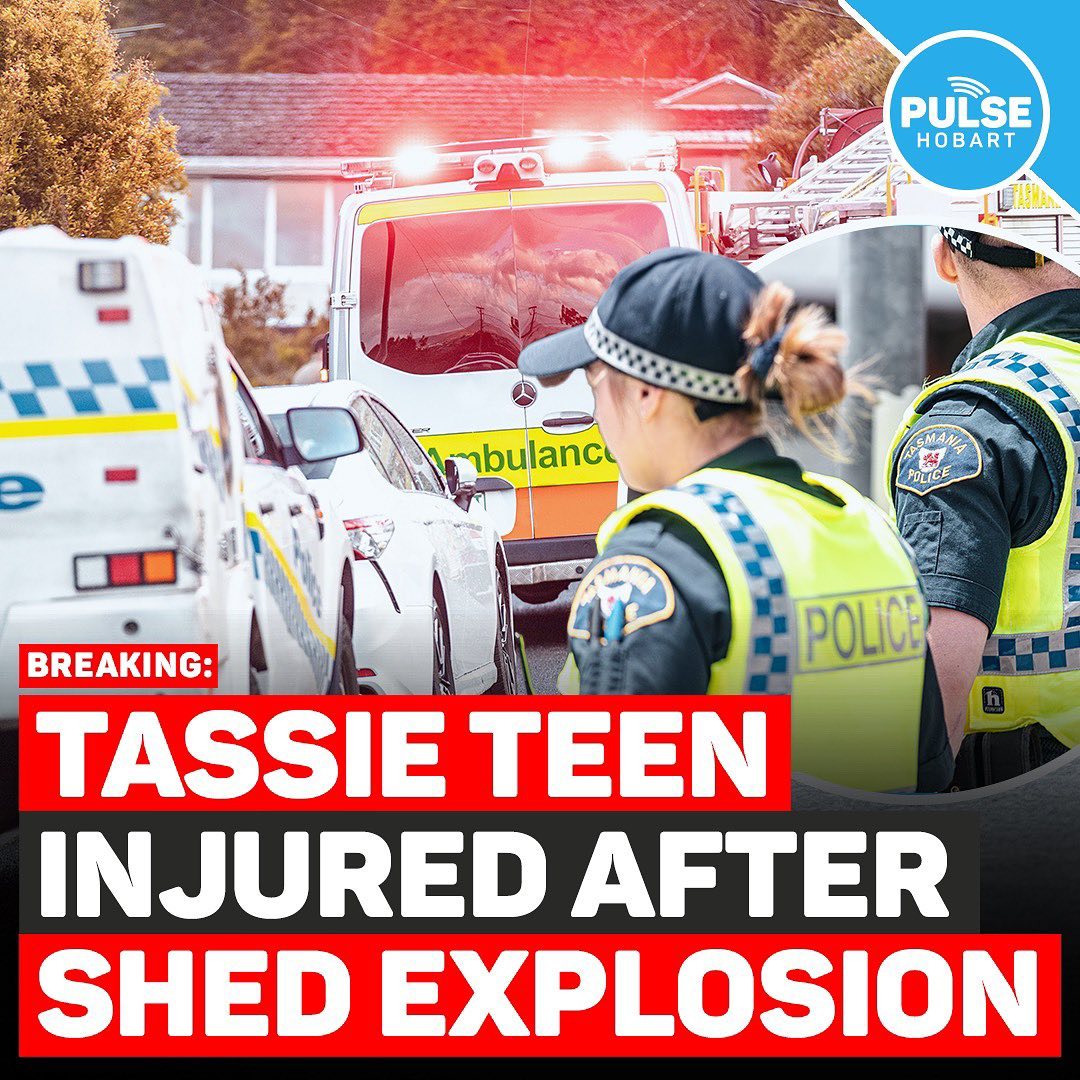 Tassie Teen Injured After Shed Explosion - Pulse Tasmania