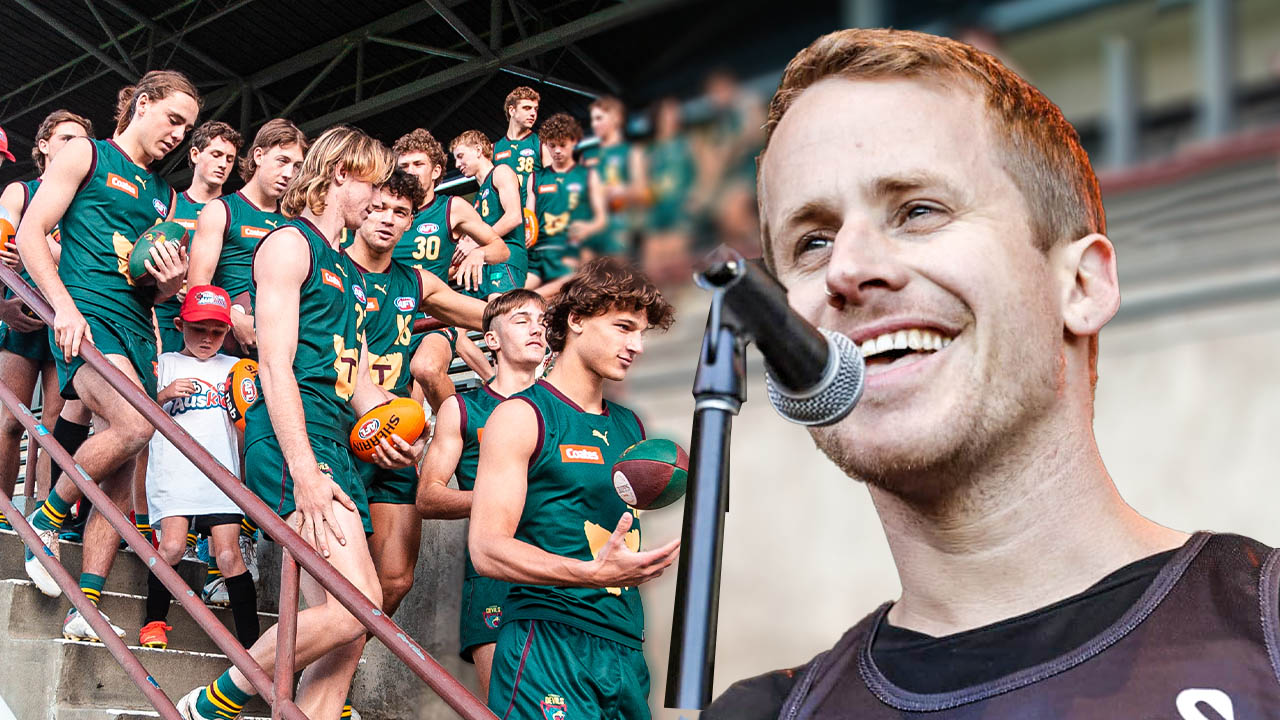 Tyler Richardson puts hand up for Tassie AFL theme song - Pulse Tasmania