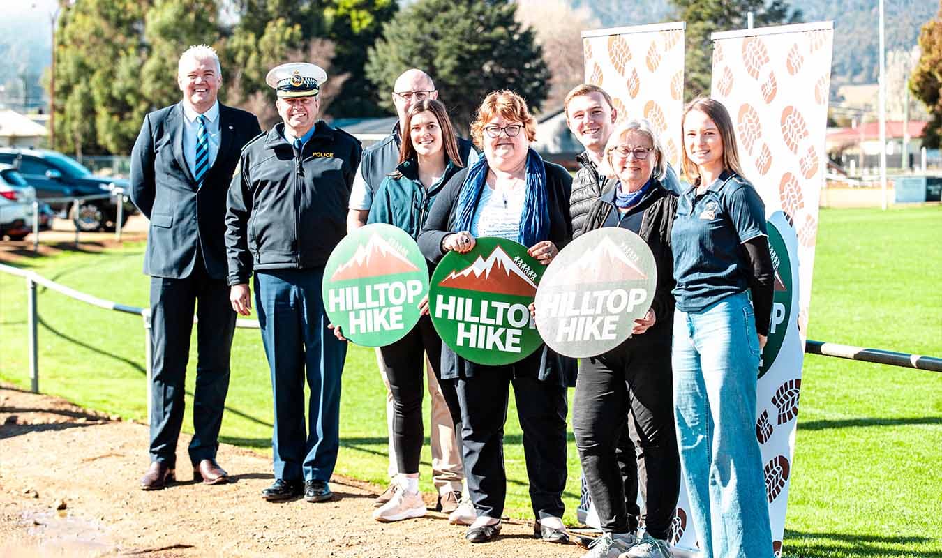 Huon Valley community to hike up hill for mental health - Pulse Tasmania