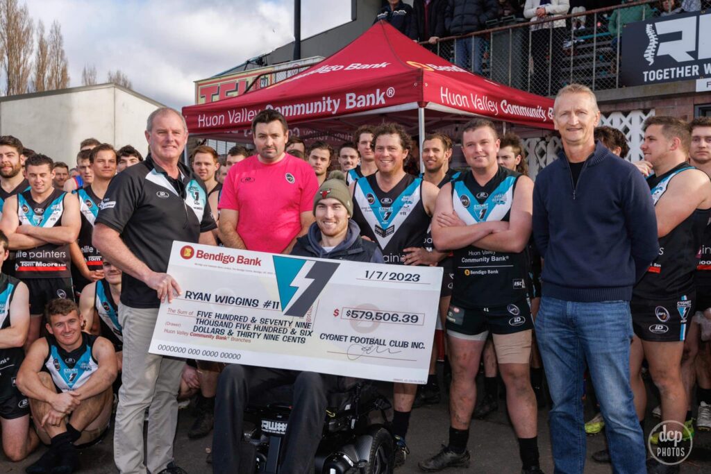 Charity house sale raises $580K for paralysed Cygnet footballer Ryan ...