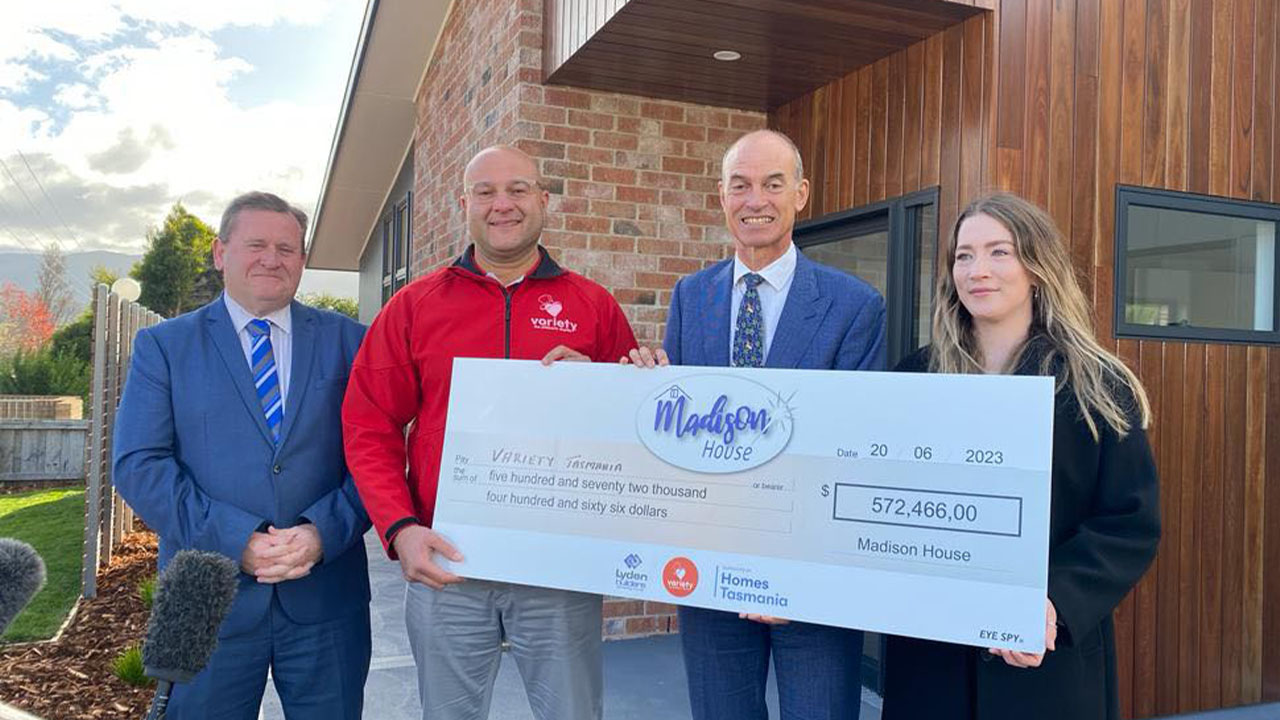 Tasmanian community joins forces to build charity home - Pulse Tasmania