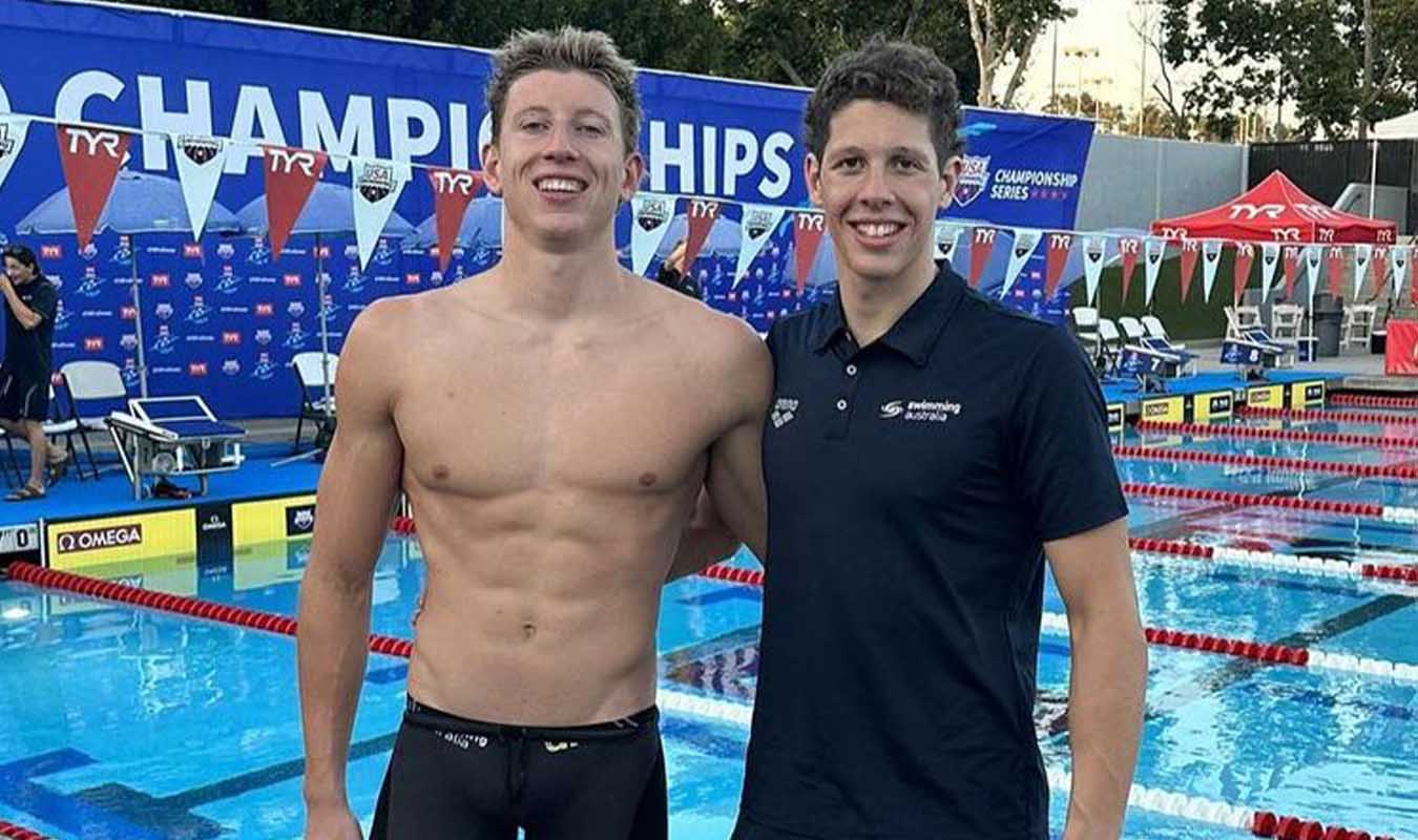 Tasmanian swimmer Max Giulani smashes USA champs in hopes of Olympics ...