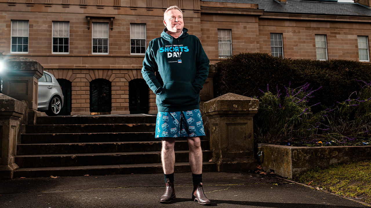 Tasmanian Premier Jeremy Rockliff wears shorts for mental health ...